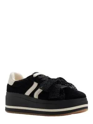Aldo Paotlan Platform Sneaker - Black/white