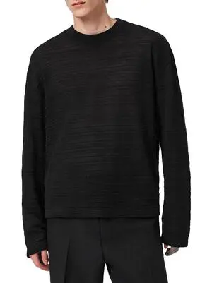 ALLSAINTS Cove Crewneck Sweater - Jet Black