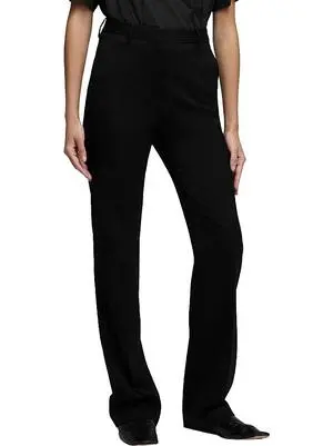 ARGENT Straight Leg Pants Black