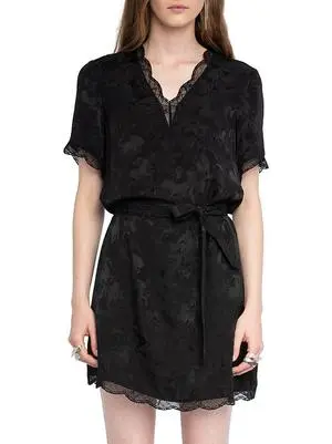 Zadig&Voltaire Rerzo Silk Dress - Black