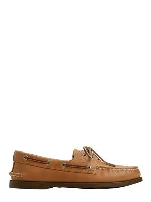 Sperry Authentic Original Leather Boat Shoes - Royal Brown