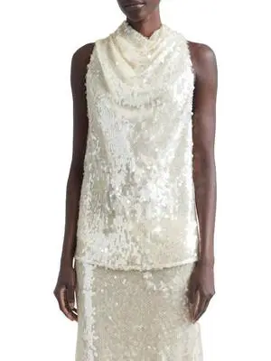 ALTUZARRA Sleary Sequin Top