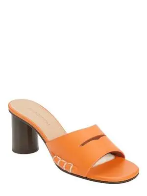 JW Anderson Loafer Slide Sandal - Orange