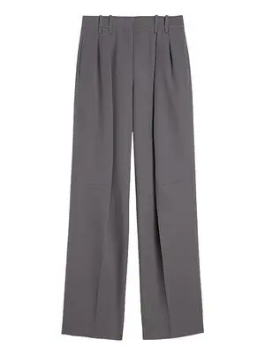 JIL SANDER Relaxed Pleated Pants - Red Lotus