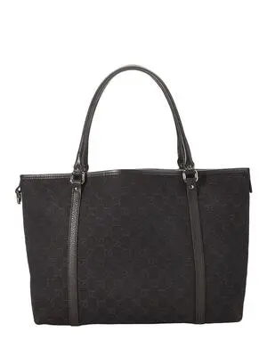 Gucci Gg Canvas Joy Tote - Brown
