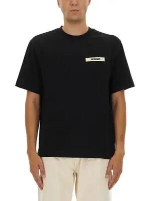 Jacquemus The Grosgrain Shirt - Black
