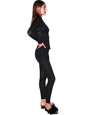 Fleur Du Mal Butter Soft Legging - Black