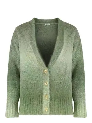 Aspesi Button-up Cardigan - Green