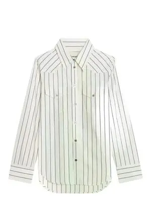 Zadig&Voltaire Thelma Striped Shirt - White