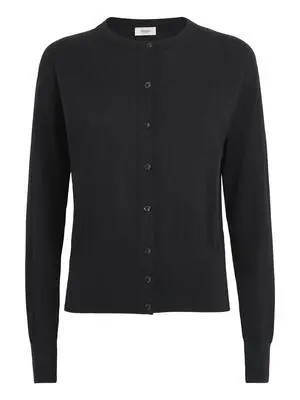 Agnona Cashmere Cardigan - Black