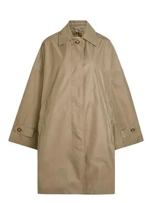 TOTEME Taffeta Coat - Taupe