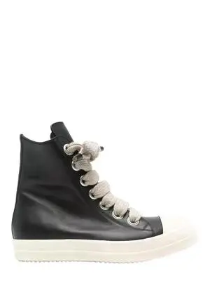 Rick Owens Jumbolace High-top Sneakers - Black