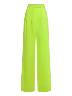 Alex Perry Wide-leg Trousers - Yellow