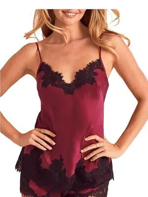 ADORE ME Atelier Cami And Short Set Dark Red