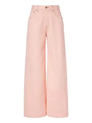 BLAZÉ MILANO Clapotis Wide-leg Jeans - Pink
