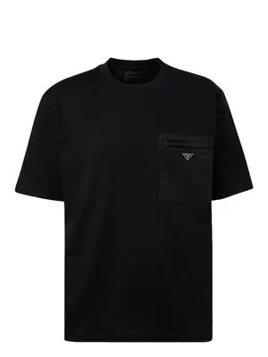 Prada Cotton Jersey T-shirt - Black