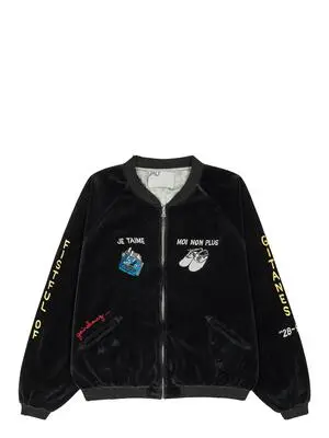PALY HOLLYWOOD Serge Souvenir Jacket - Black