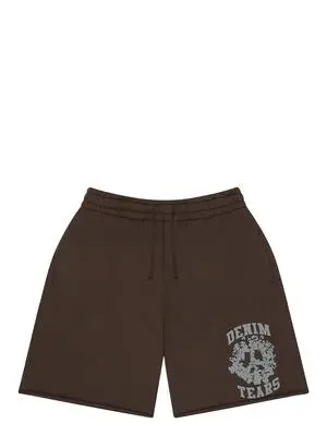 DENIM TEARS Denim University Sweatshorts - Brown