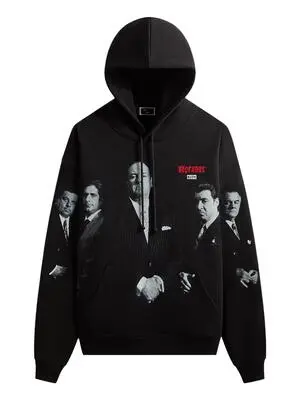 Kith For The Sopranos Arched Character Nelson Hoodie - Black