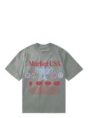 MARKET Smiley 1990 T-shirt - Grey