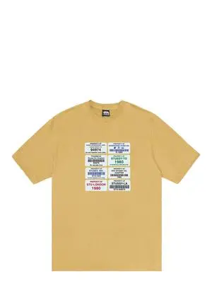 StÜssy Codes Tee - Orange