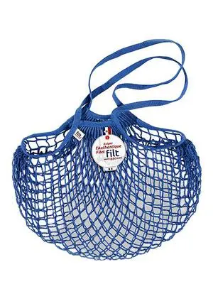 FILT Long 220 Shopping Cotton Net Bag - Blue Matisse