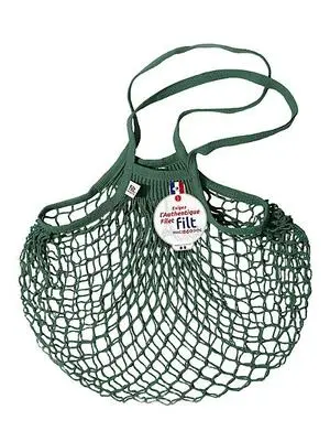FILT Long 220 Shopping Cotton Net Bag - Green Foret