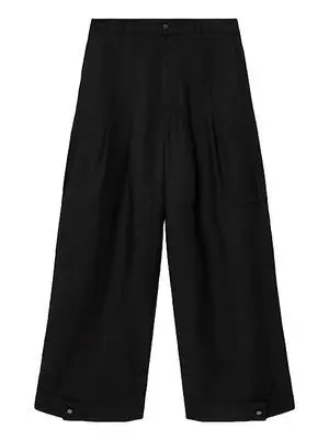 ALLSAINTS Sherell Barrel-leg High-rise Trousers - Black