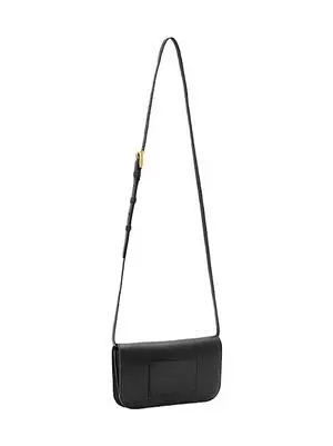 ALLSAINTS Maeve Leather Cross-body Bag - Black
