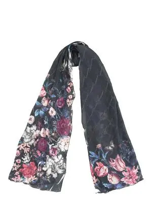 Komarov Floral Chiffon Shawl - Florenza