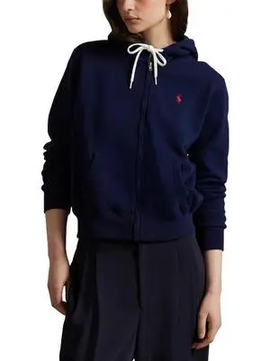 Polo Ralph Lauren Arctic Fleece Shrunken Fit Zip-up Hoodie - Cruise Navy