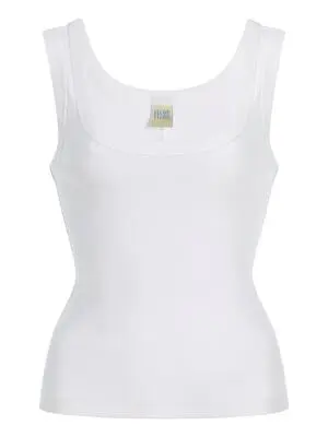 FLORE FLORE Hillie Tank Top - White
