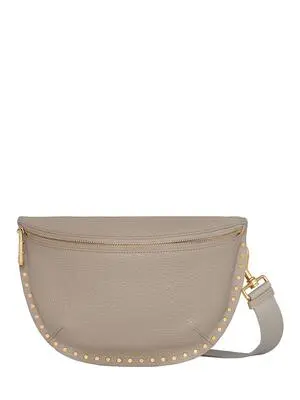 Rebecca Minkoff Darren Leather Sling Bag - Grey/navy