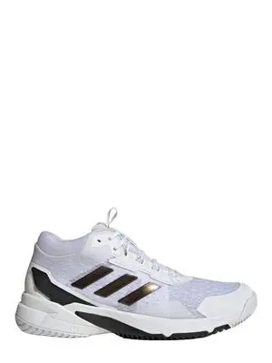 Adidas Crazyflight Mid Indoor Shoes - Cloud White / Core Black / Cloud White