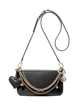 Michael Kors Small Convertible Crossbody Pouchette - Black