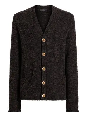 Dolce & Gabbana Virgin Wool Cardigan - Multicolor