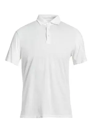 LUIGI BORRELLI NAPOLI Polo Shirt Size Cotton - White