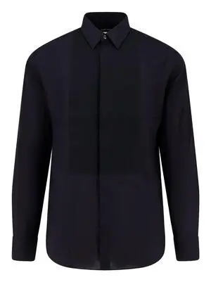 Giorgio Armani Cotton Shirt - Black