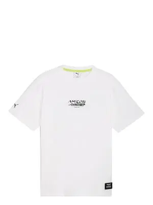 PUMA Amf1 Cotton Graphic T-shirt - Puma White