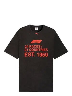 PUMA Formula 1® Race No Graphic T-shirt - Puma Black