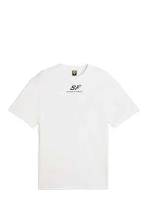 PUMA Ferrari Car Graphic T-shirt - Puma White