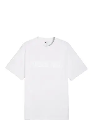 PUMA Porsche Legacy Lifestyle Cotton Graphic T-shirt - Puma White