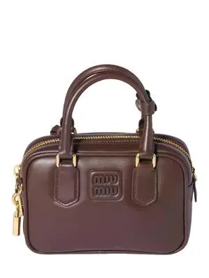 Miu Miu Arcadie Tote Bag - Brown