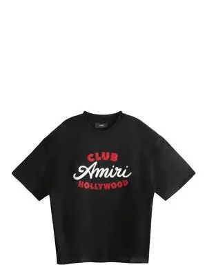 Amiri Club Oversized T-shirt - Black