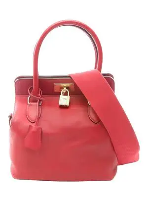 Hermès Toolbox 20 Handbag - Red
