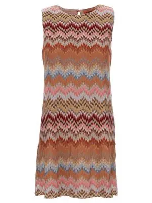 Missoni Sleeveless Mini Dress - Multicolor
