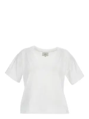 Loulou De Saison V-neck T-shirt - White
