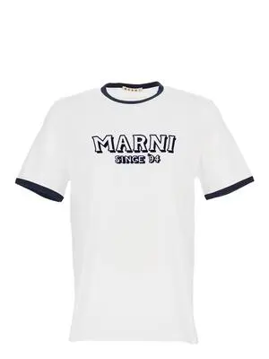 Marni Logo T-shirt - White