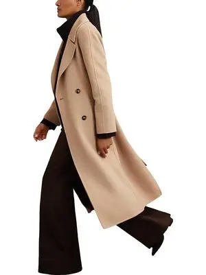 REISS Petite Rene Coat - Neutral