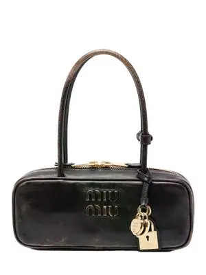 Miu Miu Small Beau Tote Bag - Brown